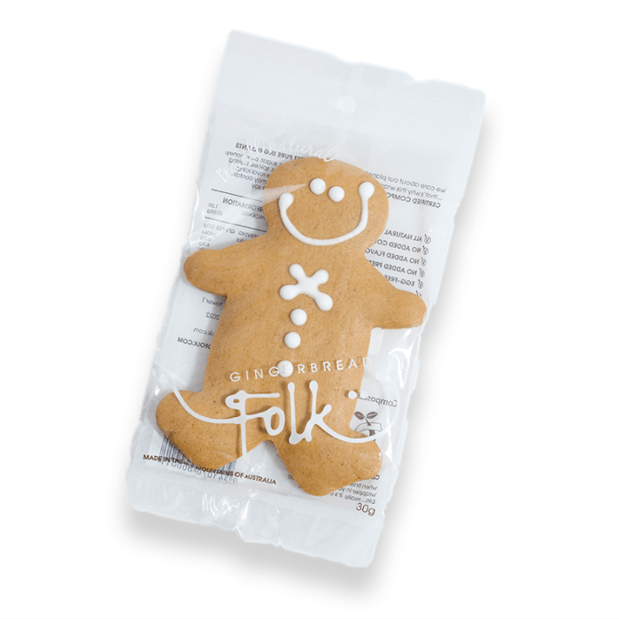 Gingerbread Man (Vegan) & Gift Baskets | Australia Wide Delivery