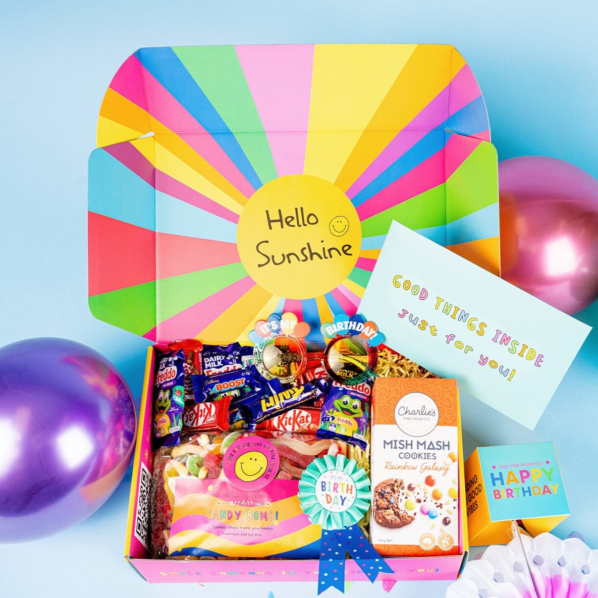 Lolly Treat Birthday Gift Box & Gift Baskets | Australia Wide Delivery