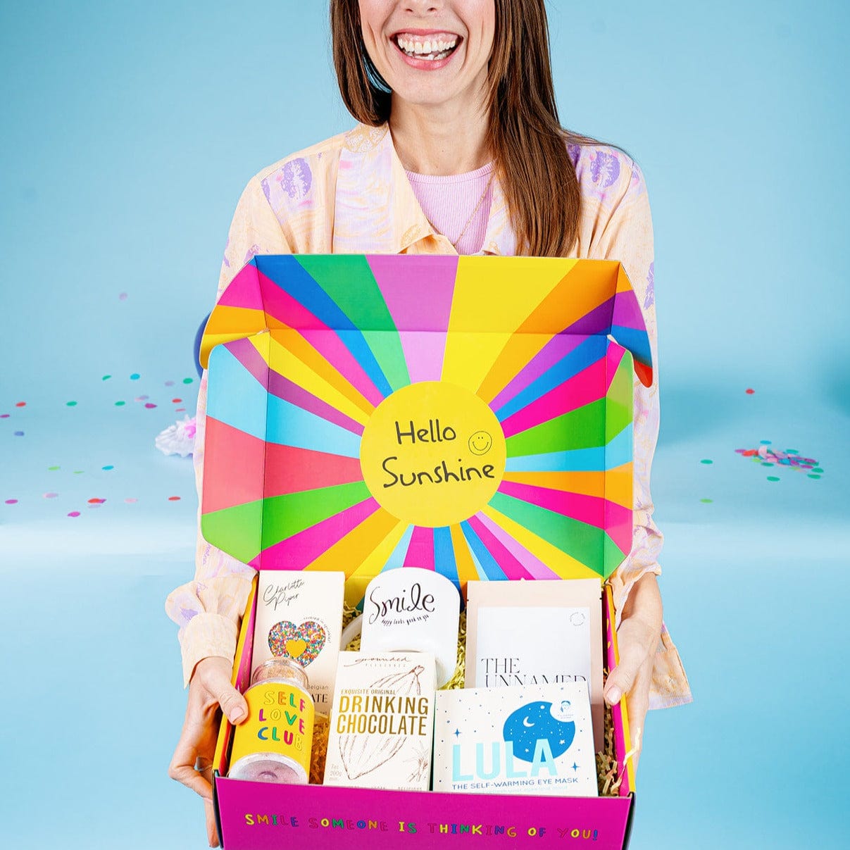 Confetti Explosion To Make You Smile Gift Hamper & Gift Baskets ...