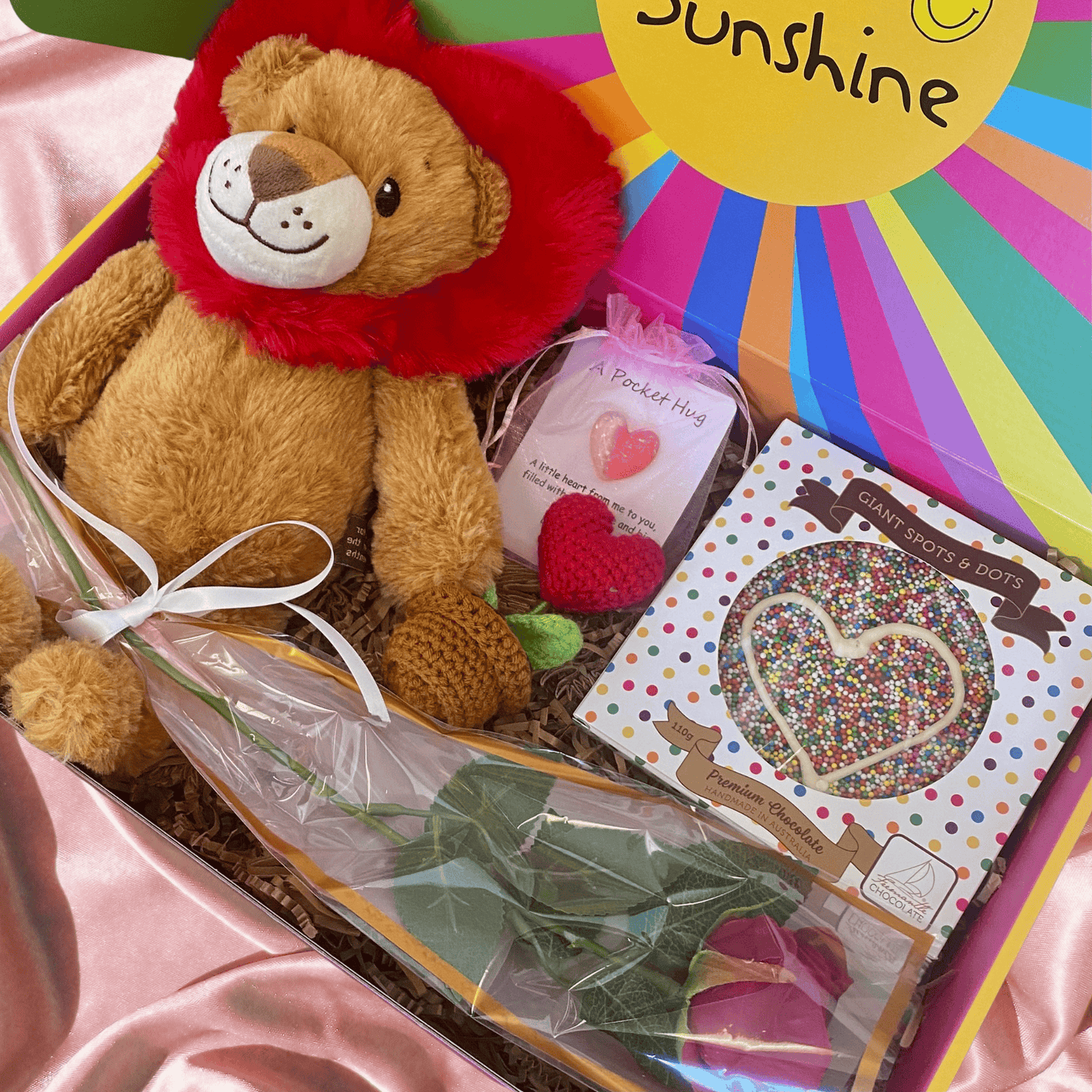 Exploding Confetti Valentines Day Sending Love Hamper & Gift Baskets ...
